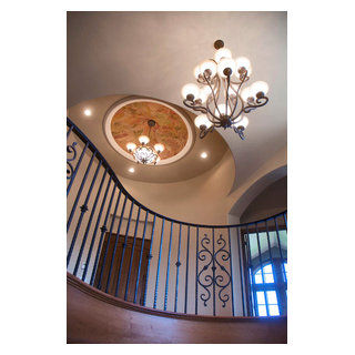 French Provincial Chateau Elegant Entry - Mediterranean - Denver - by ...