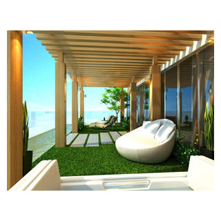 Kota Kinabalu Designer Suite - Modern Contemporary - Modern - Balcony ...