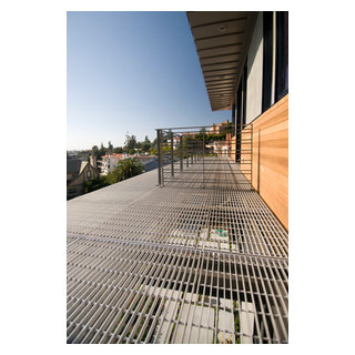 Margarido House: McNICHOLS® Bar Grating - Contemporary - Balcony ...