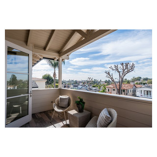 Napa Inspired Manhattan Beach Tree Section - Transitional - Balcony ...