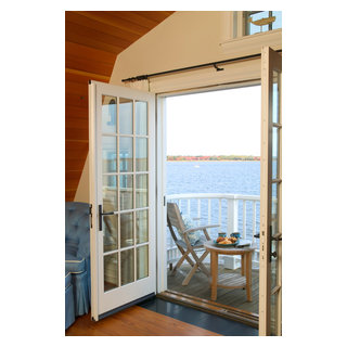 Newburyport Riverside Home - Balcony - Beach Style - Balcony - Boston ...