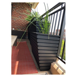 Park Slope Co-op balcony - Modern - Balcony - New York - by Little ...