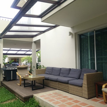 75 Beautiful Balcony with a Roof Extension Ideas and Designs - May 2023 ...