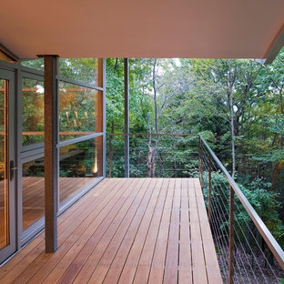 75 Beautiful Modern Wire Cable Railing Balcony Ideas & Designs ...