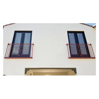 Wrought Iron Balconies - Mediterranean - Balcony - Santa Barbara - by ...