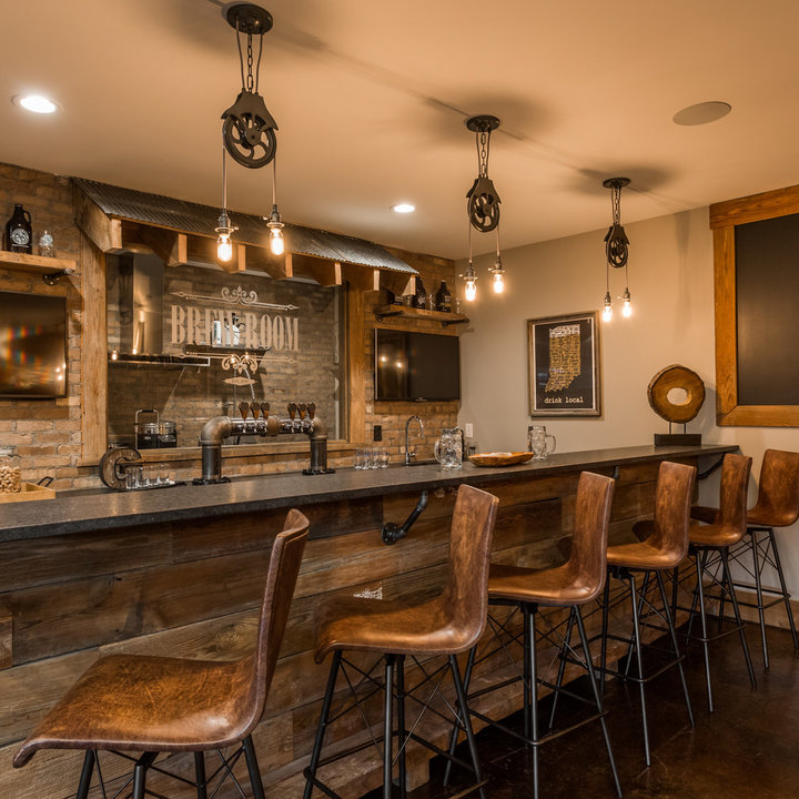 Steampunk Home Bar Ideas - Photos & Ideas | Houzz