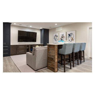 A Basement for the Boys (& Mom) - Basement - DC Metro - by Grace Thomas ...