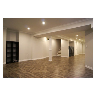 A basement - Moderno - Sótano - Toronto - de RHINORENO | Houzz