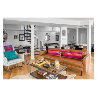 A Modern Connecticut Residence - Contemporary - Basement - New York ...