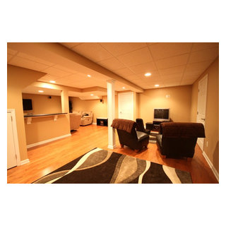 An open concept - Traditional - Basement - New York - by Joseph Pastore ...