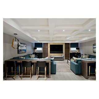 Appleby Place - Traditional - Basement - Toronto - by Pizzale Design ...