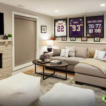 Rectangular Basement Ideas - Photos & Ideas | Houzz