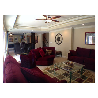 Atlanta Basement - Traditional - Basement - Atlanta - by The Southern ...