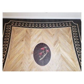 Award-winning Custom Wood Floor - Eclectic - Basement - Denver - by ...