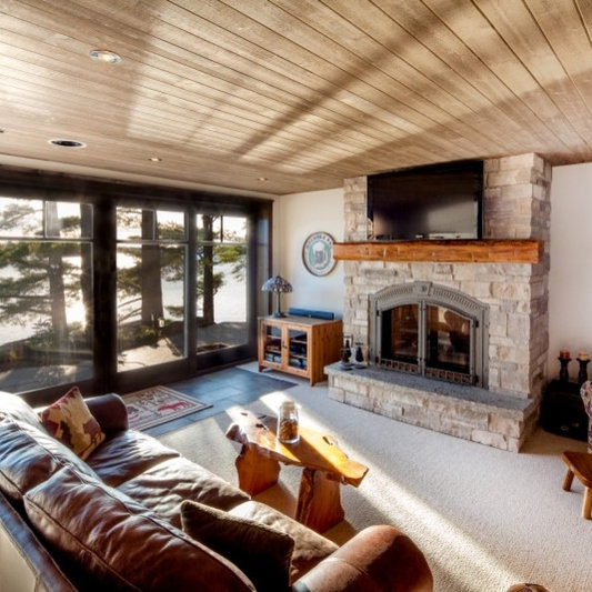 Barn Beam Mantel - Photos & Ideas | Houzz