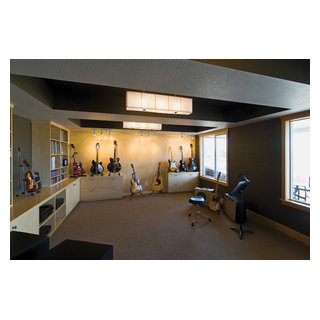 Basement Collection Room - Transitional - Basement - Denver - by FBC ...