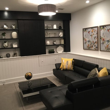 Basement Den - Photos & Ideas | Houzz
