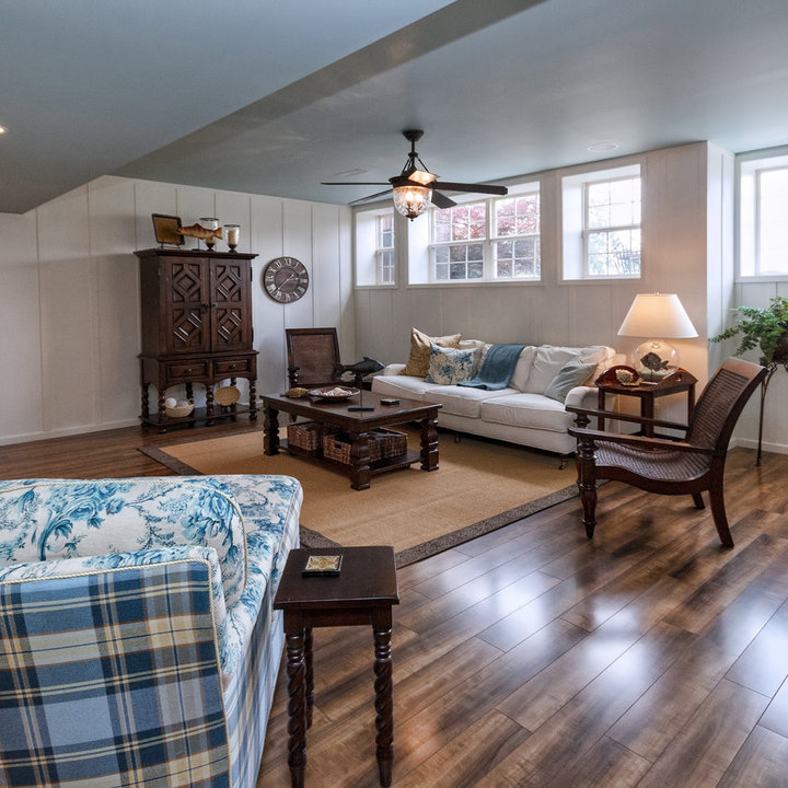 75 Coastal Basement Ideas You'll Love - November, 2024 | Houzz