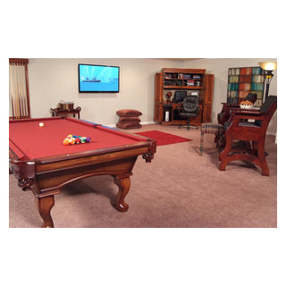 Basement Finishing Ideas - Traditional - Basement - Detroit - by Owens ...