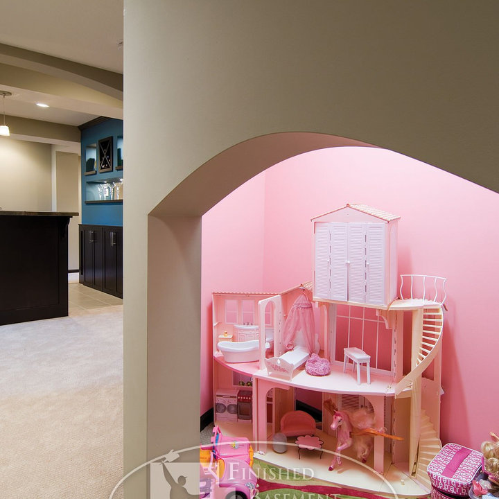 Kids Basement Play Area - Photos & Ideas | Houzz