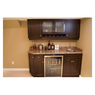 Basement Mini Wet Bar - Transitional - Home Bar - Other - by Canadian ...