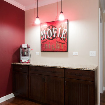 75 Red Underground Basement Ideas You'll Love - January, 2024 | Houzz