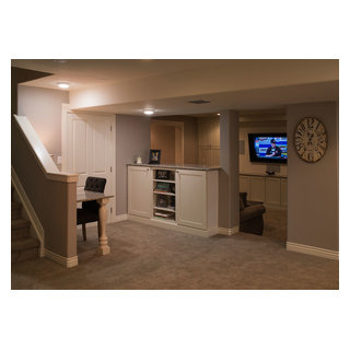 Basement Remodel -Parker CO - Transitional - Basement - Denver - by HŌM ...