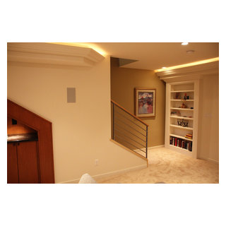 Beautiful Basement in Denver - Traditional - Basement - Denver - by ...