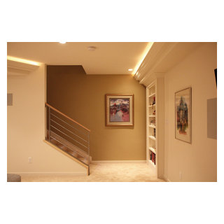 Beautiful Basement in Denver - Traditional - Basement - Denver - by ...
