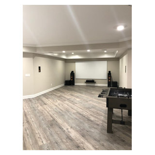 Beautiful Basement Project in Milton - Basement - Atlanta - by BCM ...