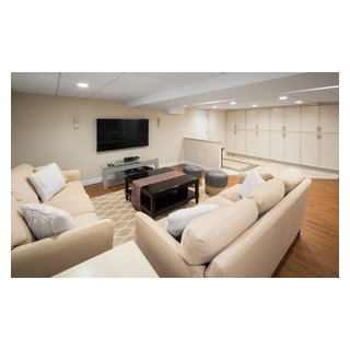 Belcher Basement Remodel-Sudbury, Massachusetts - Traditional ...