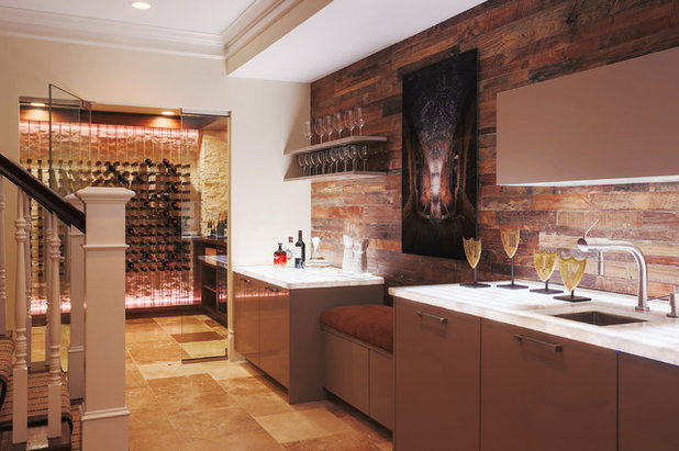 Basement of the Week: A Getaway With Boutique Hotel Style