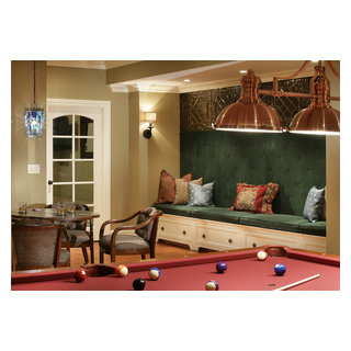 Card Table Area - Eclectic - Basement - New York - by CRAIG design ...