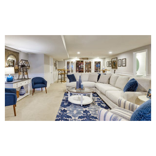 Cassidy at Showfield - Beach Style - Basement - Other - by Schell ...