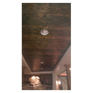 Castle Basement Remodel - Rustic - Basement - Detroit - by GLK Unique ...