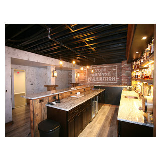 Chagrin Falls, Ohio - Custom Finished Basement with a Hidden Secret ...