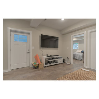 Church Conversion - Modern - Basement - Other - by Slate Creek Builders ...