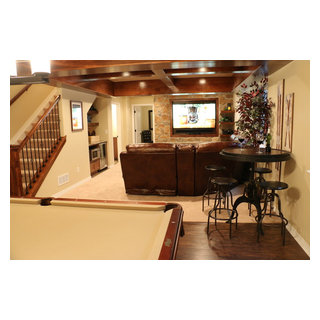 Colorado Basement - Rustic - Basement - Denver - by HŌM Solutions, Inc ...