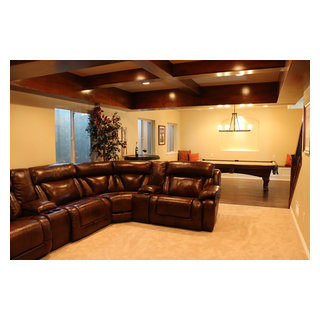 Colorado Basement - Rustic - Basement - Denver - by HŌM Solutions, Inc ...