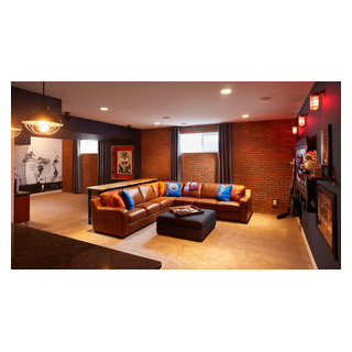 Coventry Homes Oilers® Fan Cave - Newcastle Showhome - Transitional ...