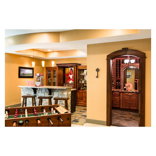 Crafted Ranch - Craftsman - Basement - San Francisco - by Studio3 ...