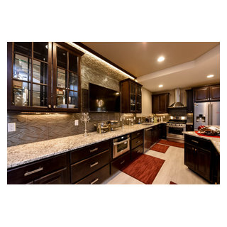 Custom Basement 1 - Contemporary - Basement - Chicago - by Matrix ...