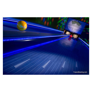 Custom residential bowling alley - Contemporary - Basement - Richmond ...