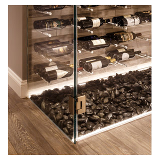 Custom Wine Display & Storage - Contemporary - Basement - DC Metro - by ...