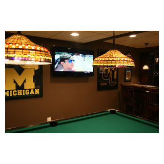 Eagle Nest - Sous-sol - Détroit - par DemNET Technologies | Houzz