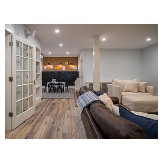 ELY BASEMENT RENOVATION | Scituate, Massachusetts - Contemporary ...