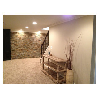 Finished basement carpet - Modern - Basement - Detroit - by The Carpet ...
