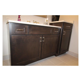 Finished Basement - Island Lakes, Novi Traditional - Basement - Detroit ...