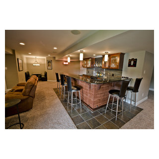 Transitional Basement - Transitional - Basement - Philadelphia | Houzz
