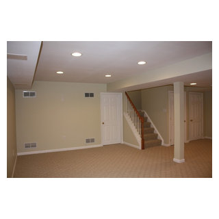 Finished Basements - Traditional - Basement - Philadelphia - by ...